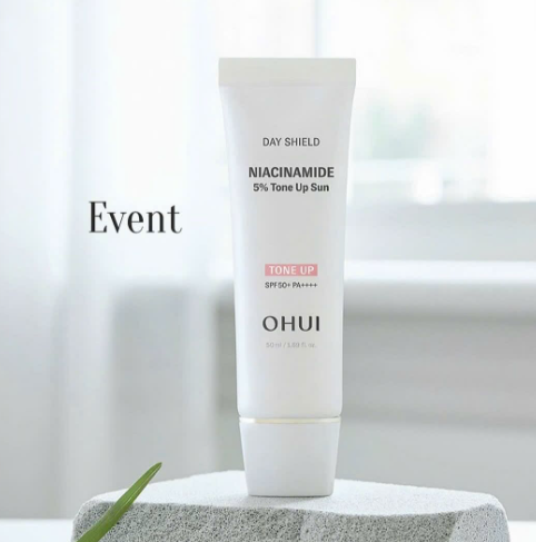 KCN OHUI DAY SHIELD NIACINAMIDE 5% TONE UP 50ML | lybalansieucute.com