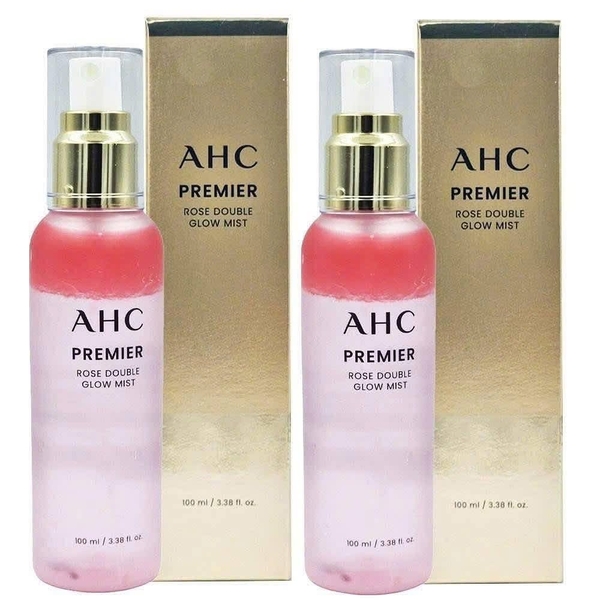 SERUM XỊT KHOÁNG AHC PREMIER ROSE DOUBLE 100ML | lybalansieucute.com
