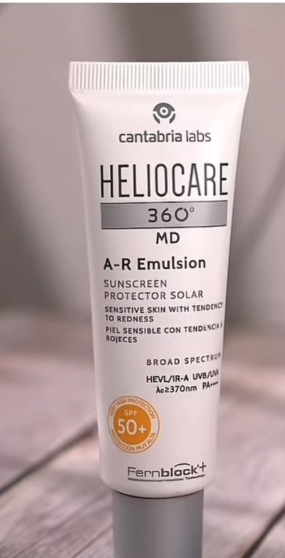 KEM CHỐNG NẮNG HELIO A-R EMULSION FULLBOX | lybalansieucute.com