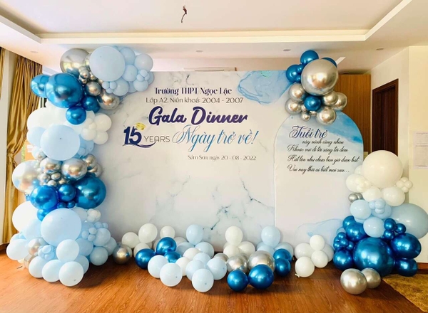 Thiết Kế Backdrop Họp Lớp Đẹp tại Hà Đông giá rẻ, đẹp