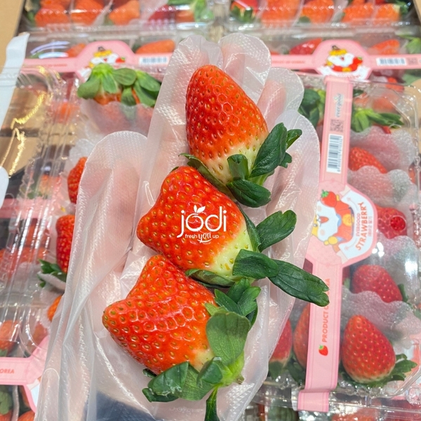 Dâu tây Hàn Quốc hộp 330g | Trái cây Jodi