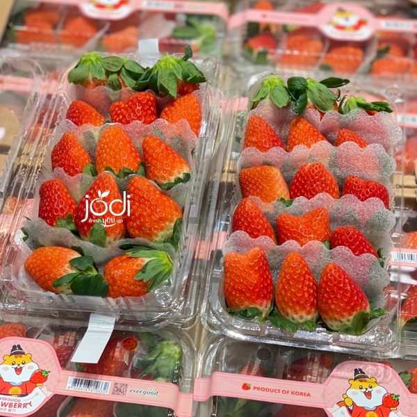 Dâu tây Hàn Quốc hộp 330g | Trái cây Jodi