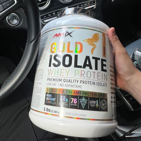 Amix Gold Isolate Whey Protein 5lbs