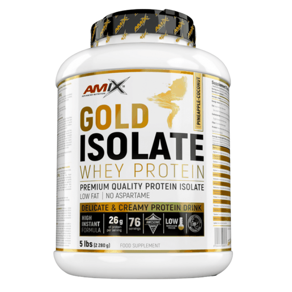 Amix gold Whey protein Isolate 5lbs