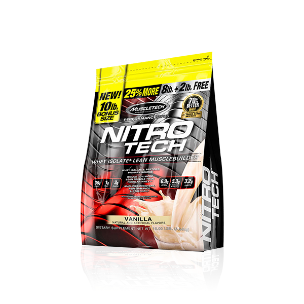 MuscleTech NitroTech 10lbs 4.5kg - Sữa tăng cơ giá ưu đãi