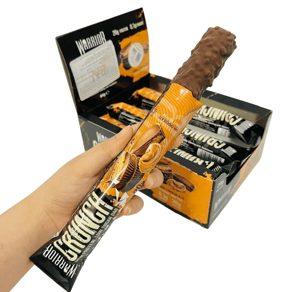 Hộp 12 bánh Warrior Crunch Protein Bar