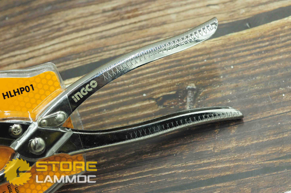Kìm đục lỗ vải da 2.5 - 5mm Ingco HLHP01