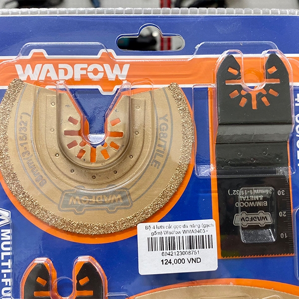 Bộ 4 lưỡi cắt rung đa năng Wadfow WMA9403