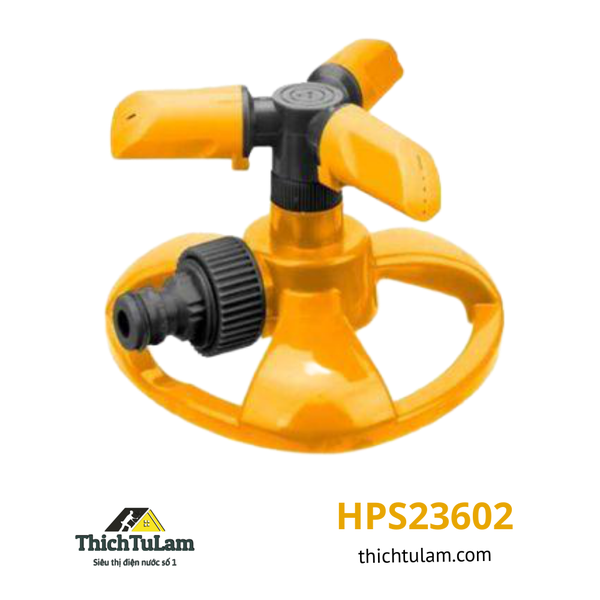 Đầu phun tưới nước xoay 360độ Ingco HPS23602