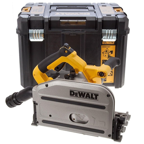 Máy cưa cửa ray Dewalt DWS520KT-QS 1300W — lưỡi 165mm,cắt sâu tới 59mm