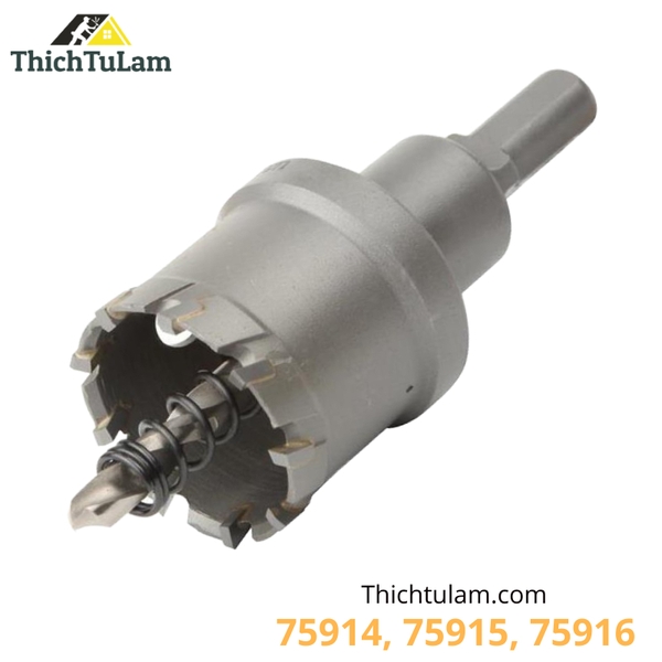 Mũi khoét sắt 14mm, 15mm, 16mm Tolsen 75914, 75915, 75916