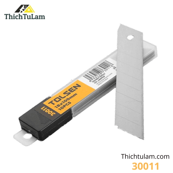 Lưỡi dao ( tép 10 lưỡi) Tolsen 30011