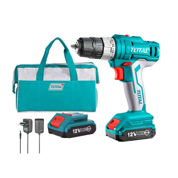 Máy khoan pin 12V có búa Total TIDLI1222 - Mạnh mẽ, đa năng
