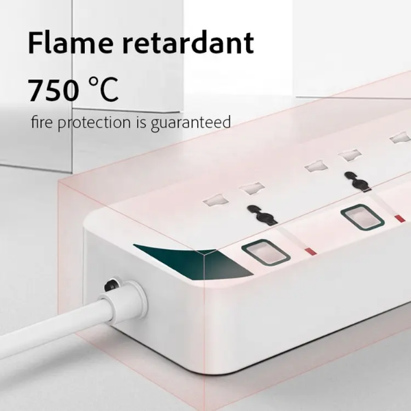 Ổ cắm điện 3 nguồn dài 10M AKKO STAR 87368