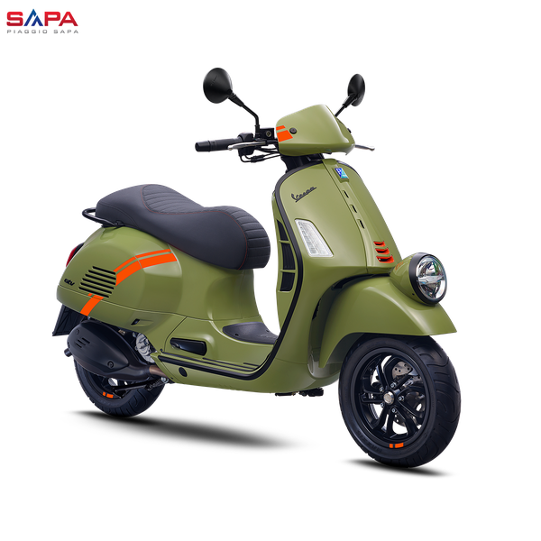 Vespa GTV Sei Giorni Green 300HPE | Vespa GTV300 2025 - Piaggio Sapa