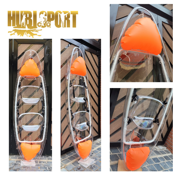 Crystal Kayak - Thuyền Kayak trong suốt 2m44 - Bản 2 Ghế trong ...
