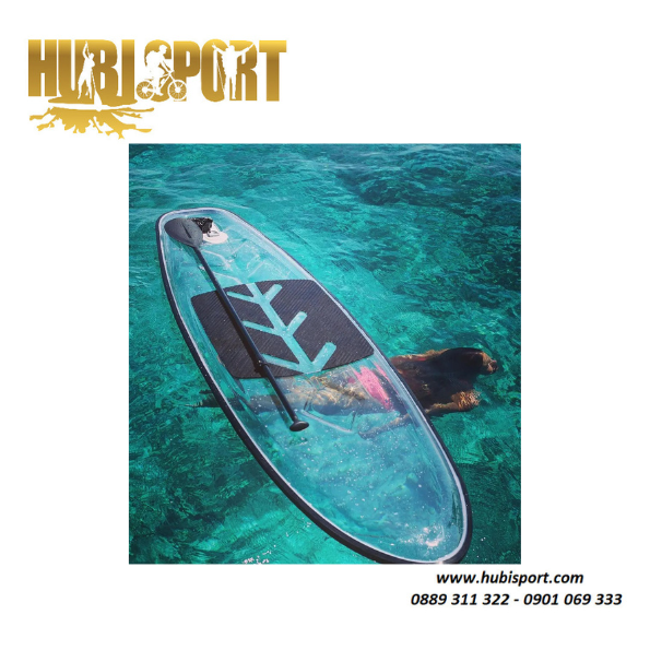 Crystal SUP - Thuyền SUP / Ván chèo đứng trong suốt - Đen - 3m12 ...