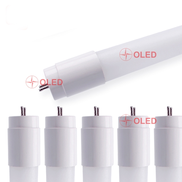 Đèn led tube 20W-T8 (Đầu nhựa trắng)