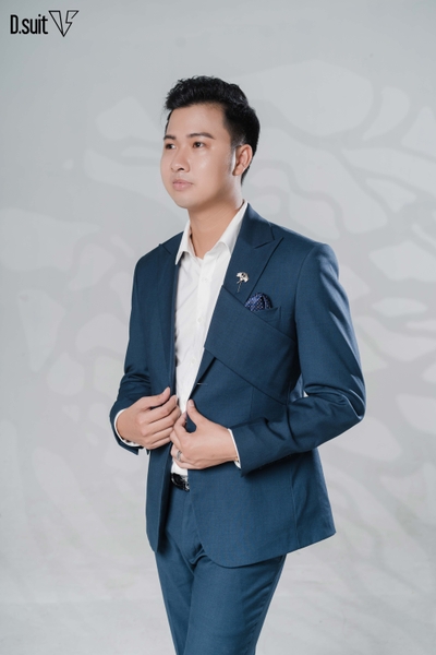 VETK01_Xanh Cổ Vịt Dsuit - Suit và Vest nam cao cấp