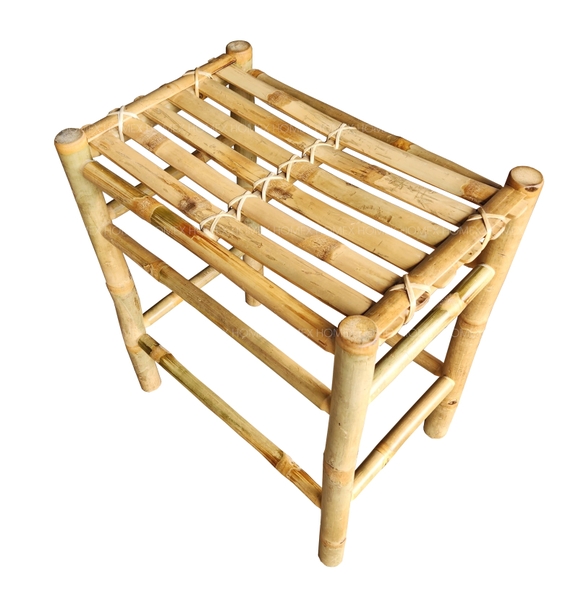 Vintage Bamboo Stool