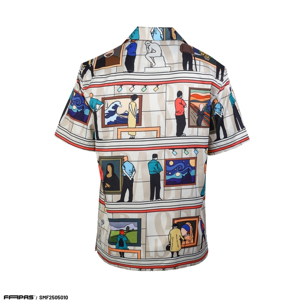 Sơ Mi Tay Ngắn Fapas Relaxed Museum