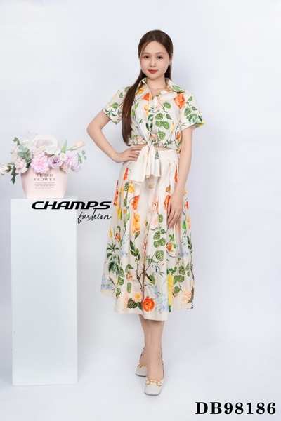 BỘ XÔ HOA CV 98186 | Champs Fashion - Thời Trang Hàng Hiệu
