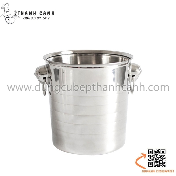 Xô inox ướp lạnh rượu bia