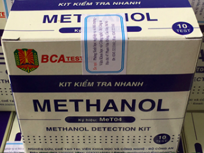 KIT kiểm tra nhanh Methanol trong rượu (MeT04), Bộ Công An Công ty ...