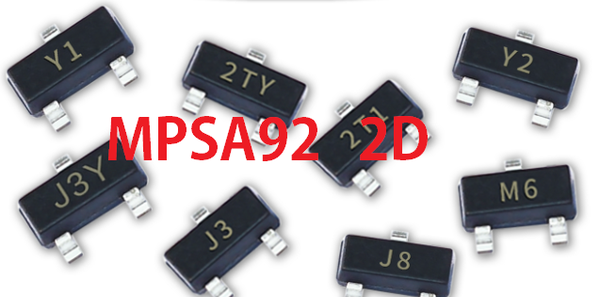 10 IC transistor MPSA92 A92 KSP92 2D SOT-23 chính hãng