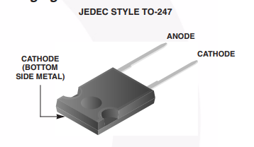 Diode RHRG3060 3060 30A 600V TO-247 chính hãng ON semiconductor