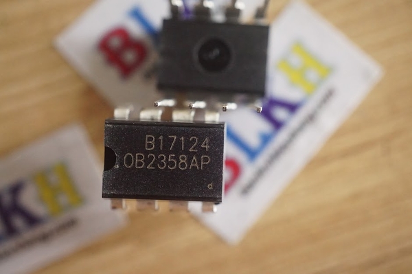 2 IC nguồn OB2358AP 2358 OB2358 DIP-8 chính hãng