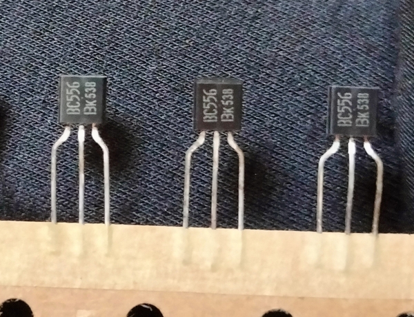 4 IC Transistor Audio BC556 chính hãng Philips/ fairchild