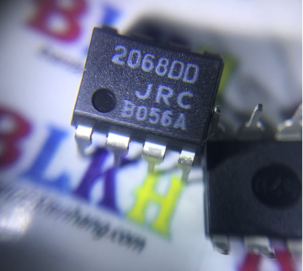 IC Opam JRC2068DD NJM2068DD 2068DD DIP-8 chính hãng JRC