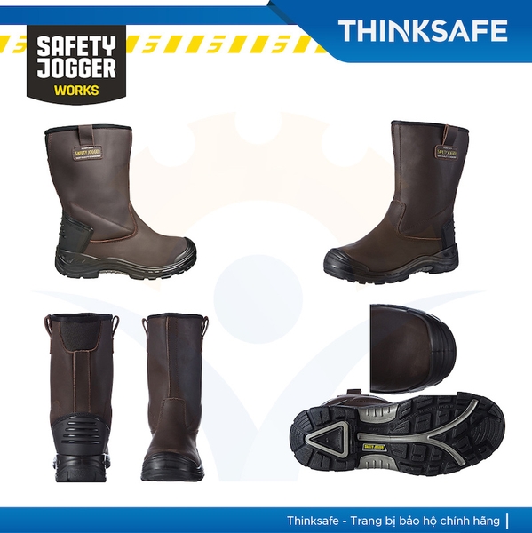 Ủng Bảo Hộ Lao Động Safety Jogger Boreas S3 Chịu Nhiệt Tốt