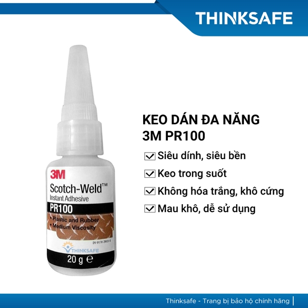 Keo dán đa năng 3M PR100 (20G) dùng để dán các vật dụng lại với nhau