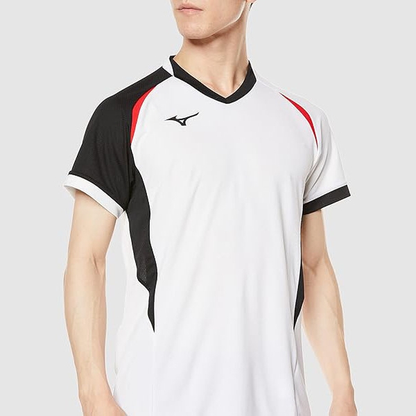 Áo phông Mizuno Chính Hãng - Volleyball Jersey - Màu Trắng | JapanSport ...