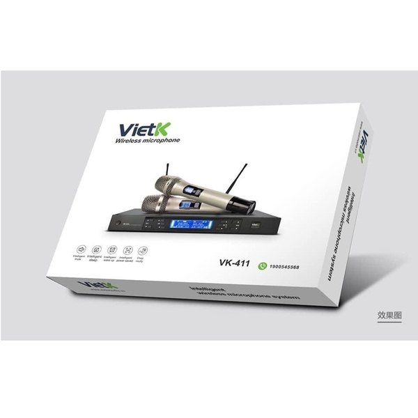 Micro không dây VietK VK-411 FAF audio