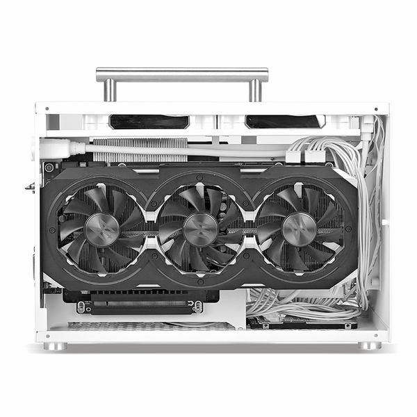 VỎ CASE METALFISH T60 ACRYLIC WHITE (ITX/ MÀU TRẮNG/ MẶT HÔNG ACRYLIC)