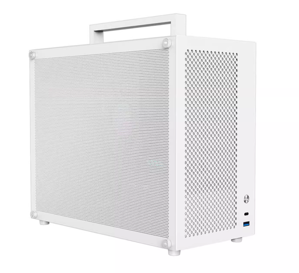 VỎ CASE METALFISH S5 MAX MESH WHITE (M-ATX/ MÀU TRẮNG/ MẶT LƯỚI)
