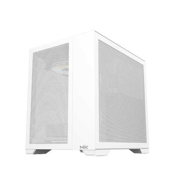 Vỏ Case MIK LV12 MIK LV12 MINI FLOW- WHITE (iTX, mATX)