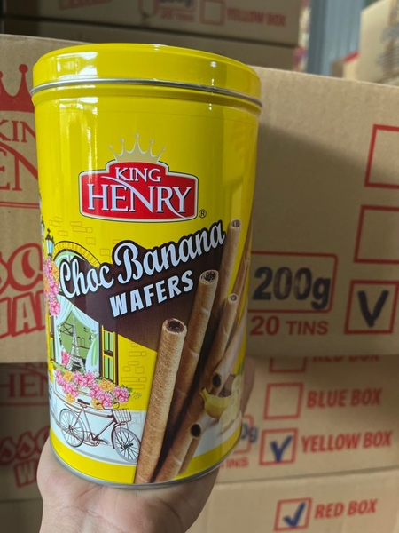 Bánh Henry Quế Choco Banna ( 200g ) Vàng | PHUC FRESH