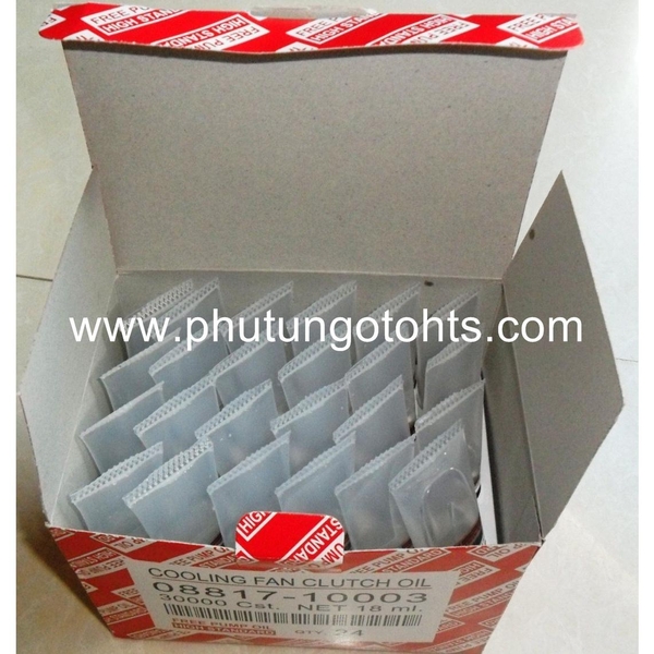 Dầu cho Ly hợp quạt két nước (08817-10003) loại 18 ml x 24 lọ Xuất xứ ...