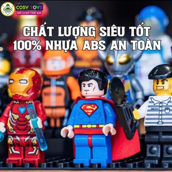 Đồ chơi xếp hình lắp ráp các nhân vật mini siêu anh hùng a.venger với ...