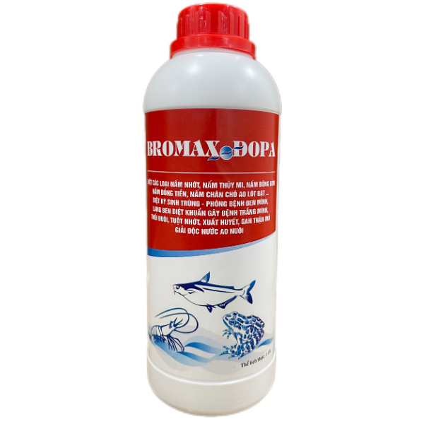 Thuốc BROMAX DOPA Giải Pháp Đặc Trị Nấm và Ký Sinh Trùng Bronopol Thế ...