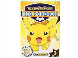 Kẹo pokemon hộp giấy 12g Siêu thị tự chọn Sun H Mart