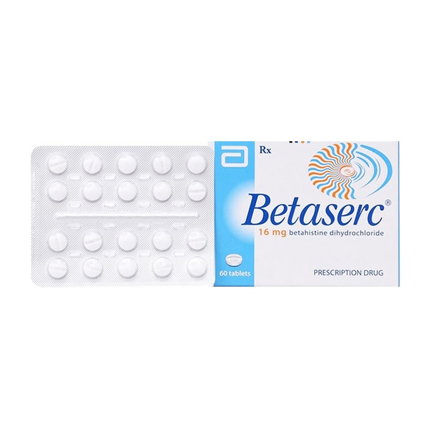 Betaserc 16 mg Abbot (Hộp 3 vỉ x 20 viên) CITICARE 24/7