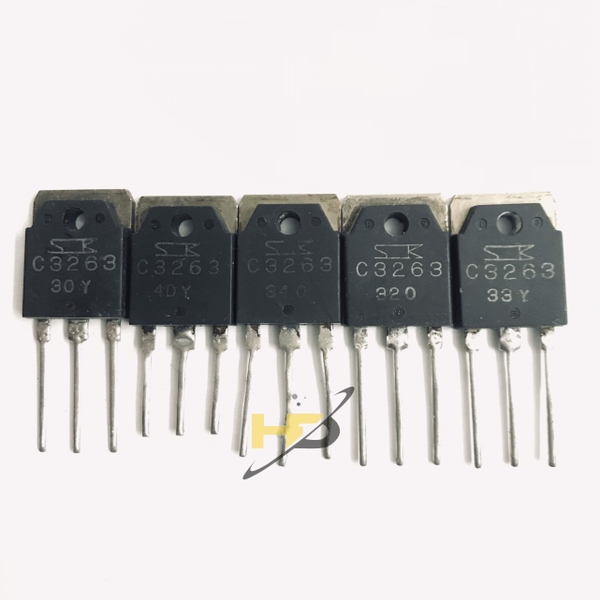 Transistor NPN C3263 15A 230V Dùng Trong Amply Chân Nguyên Zin