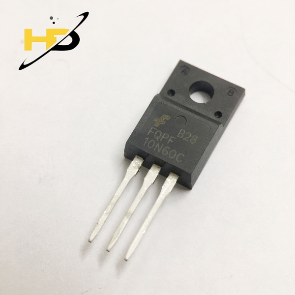 Transistor 10N60C FQPF Mosfet 10A 600V TO-220F