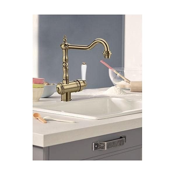 Vòi rửa bát Blanco Tradon Messing (520787)