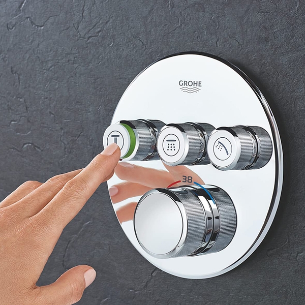 Mặt điều khiển bộ trộn Grohe Grohtherm SmartControl 29121000